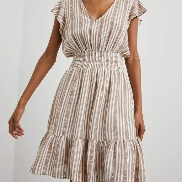 Rails | Dresses | Rails Tara Linen And Cotton Mini Dress | Poshmark